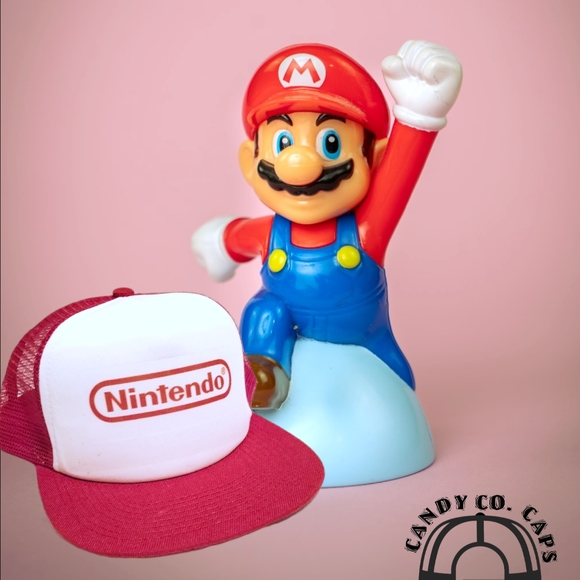 Accessories | Nintendo Mario Brothers Retro Video Gamer Trucker Hat ...